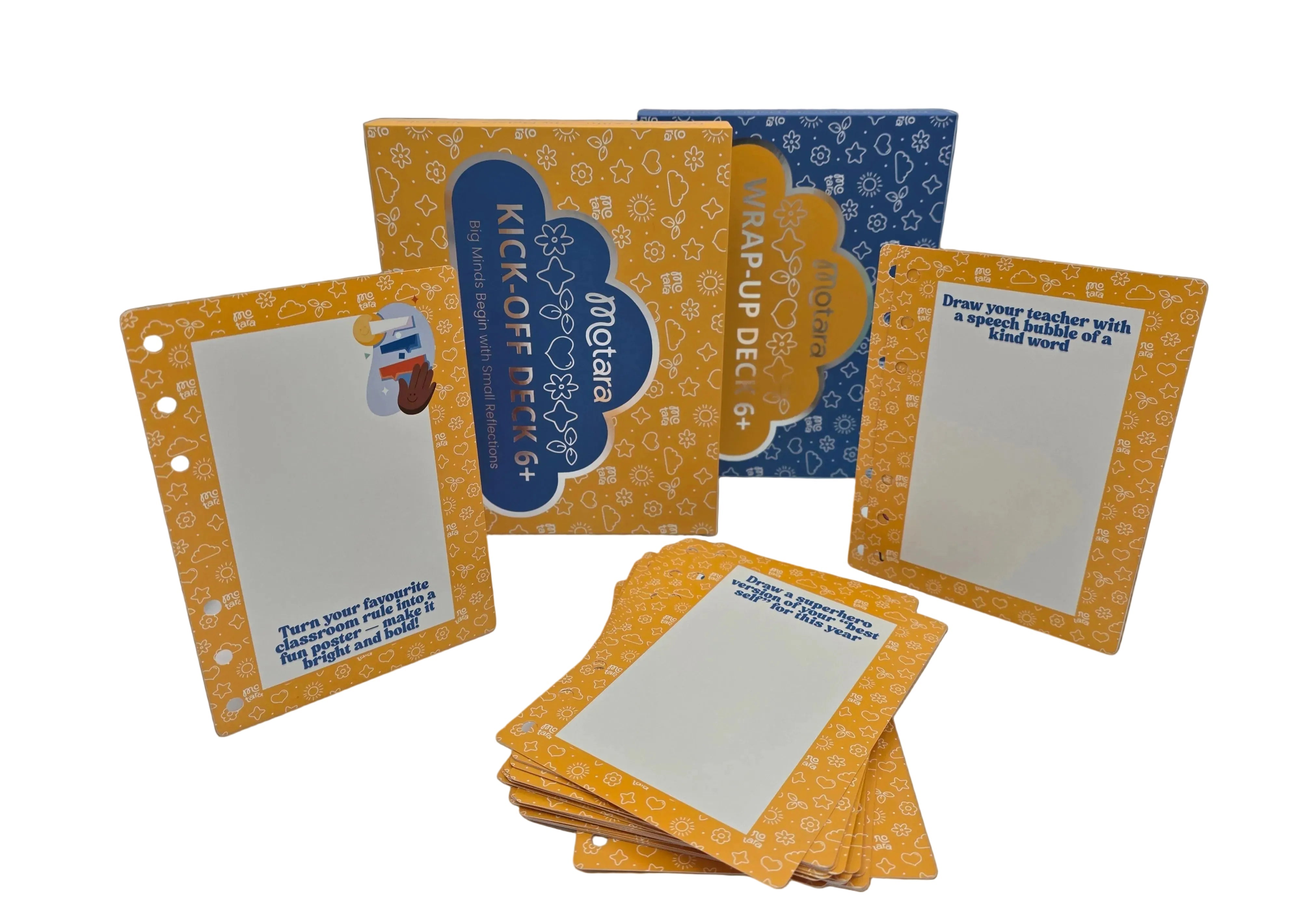Start/End of School Year Reflection Decks – Motara